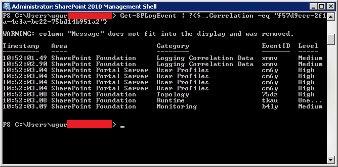 Sharepoint 2010 Correlation ID ile Hata Bulma - Sharepoint 2010 ... Sharepoint 2010 Correlation ID ile Hata Bulma - Sharepoint 2010 ...